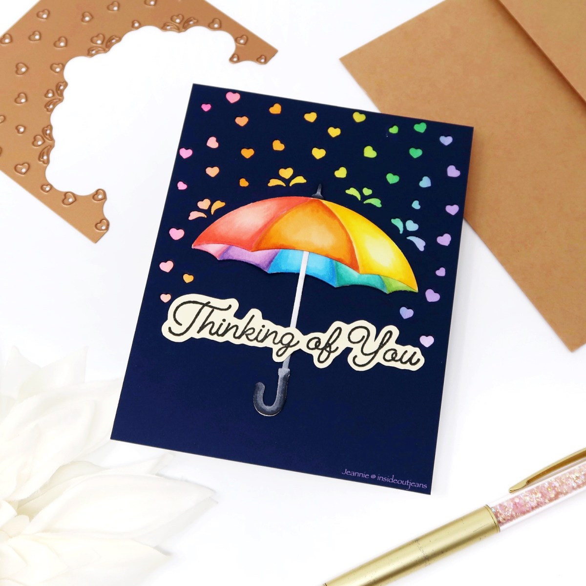 Rainbow Hearts | Spellbinders – InsideoutJeans by Jeannie